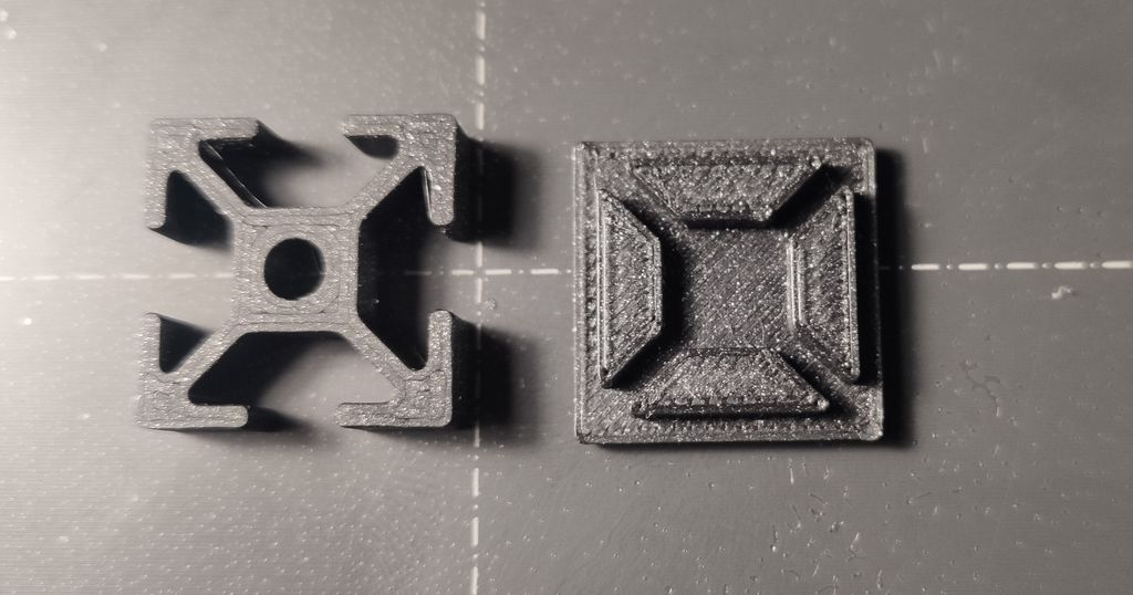 Cap-Cover Alu 20x20 Profile by BasementLAB | Download free STL model ...