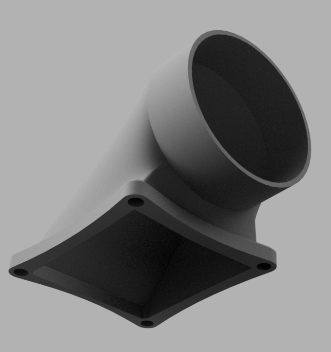 Bambu Lab X1 Exhaust Vent Adapter by YOR999 | Download free STL model ...