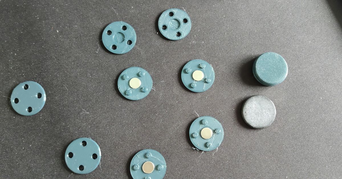 magnetic chip by benoit | Download free STL model | Printables.com