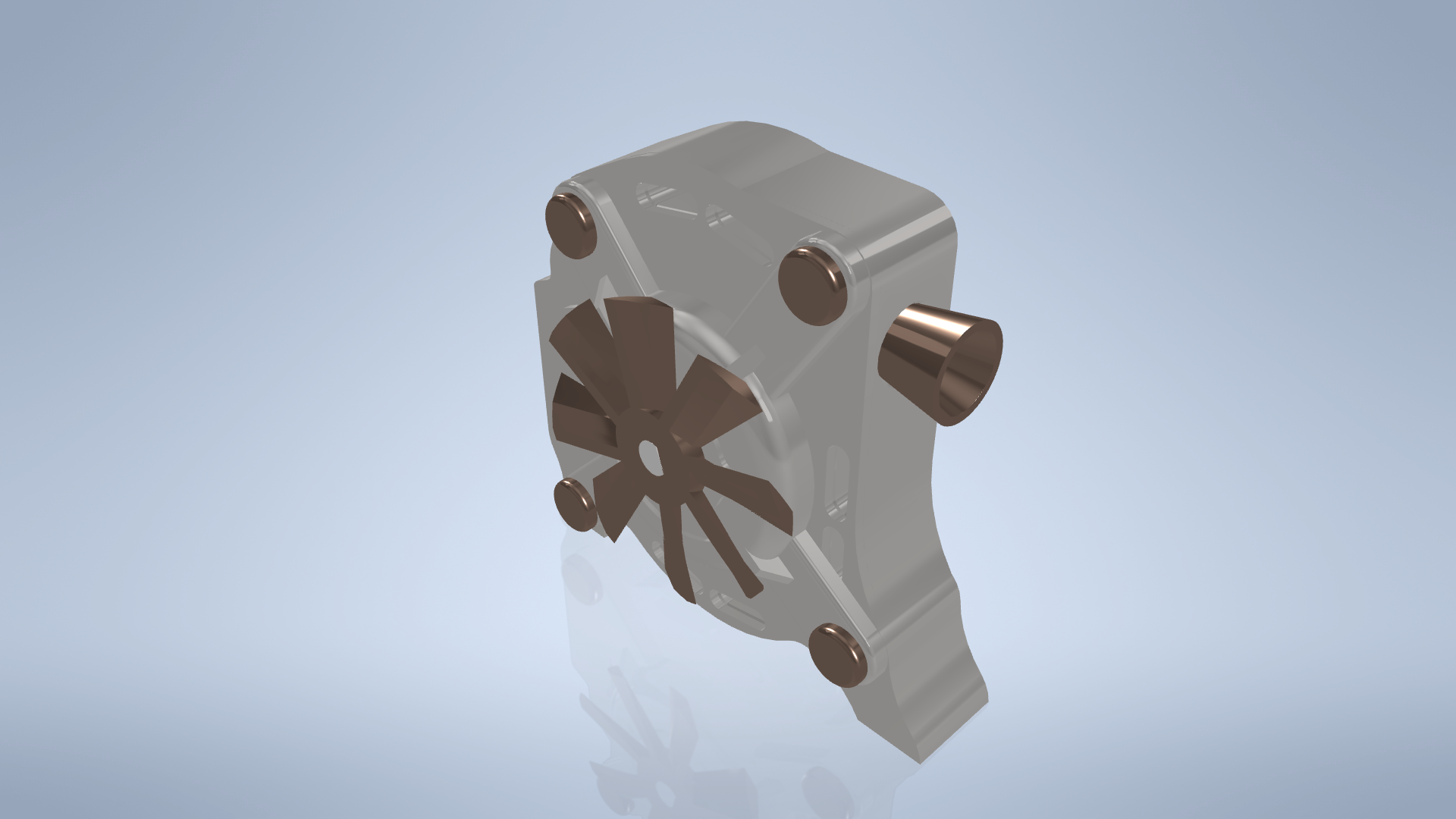 Wankel pneumatic rotary engine (working) por Андрей Кержаков ...