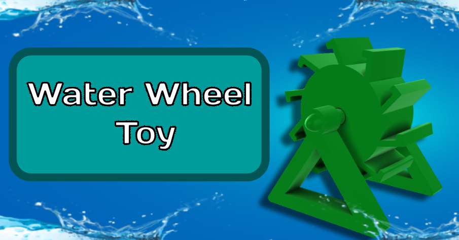 Water Wheel Bathtub Toy by PrintLab | Download free STL model ...