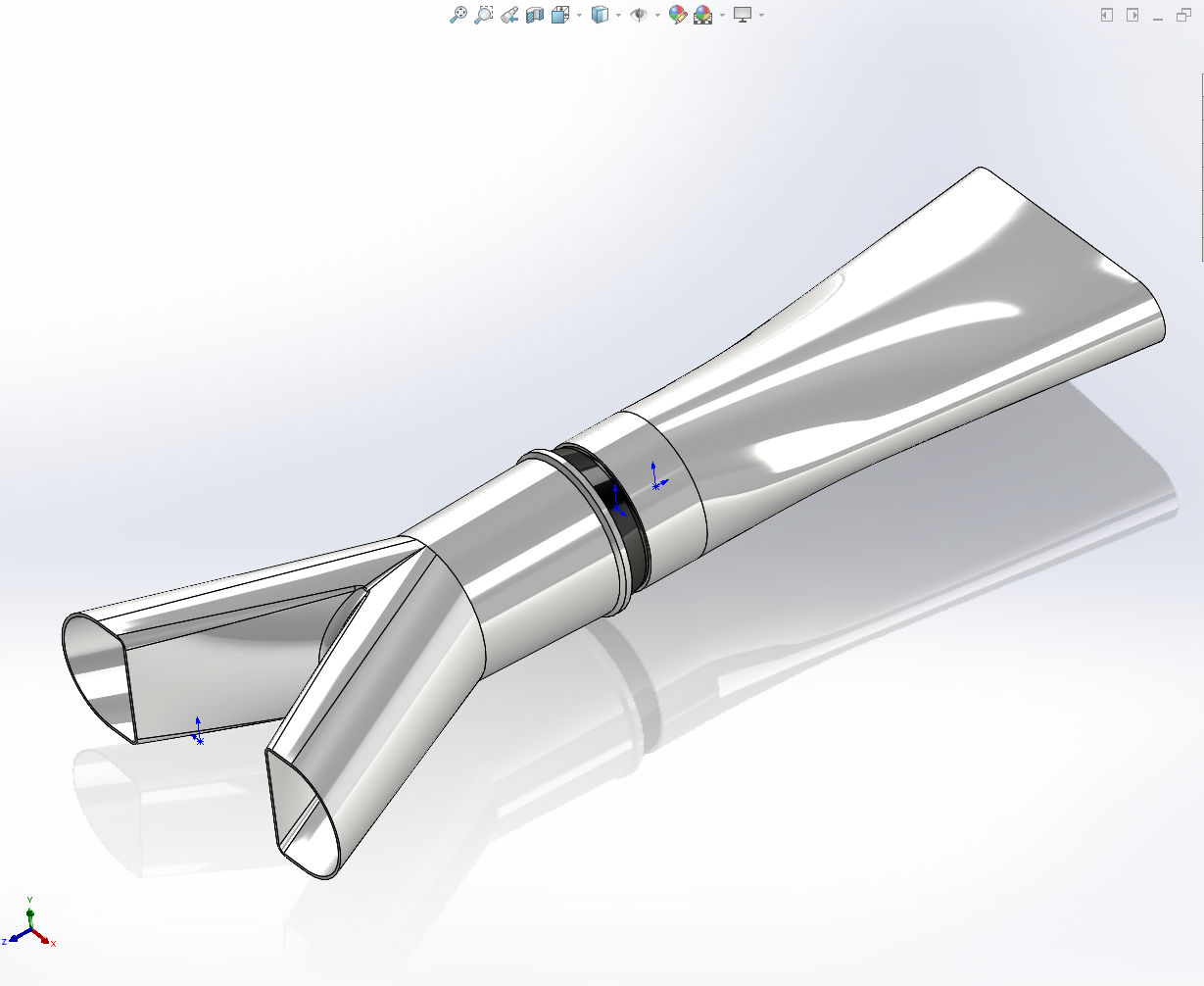 QX-Motor 30mm EDF Intake & Exhaust Duct for FMS Alpha Jet by ...