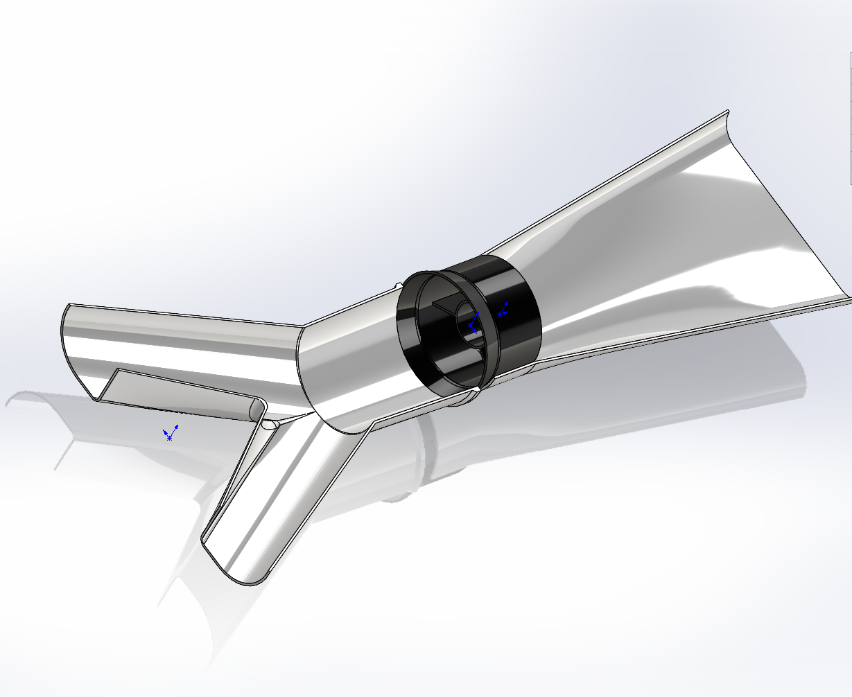 QX-Motor 30mm EDF Intake & Exhaust Duct for FMS Alpha Jet by ...