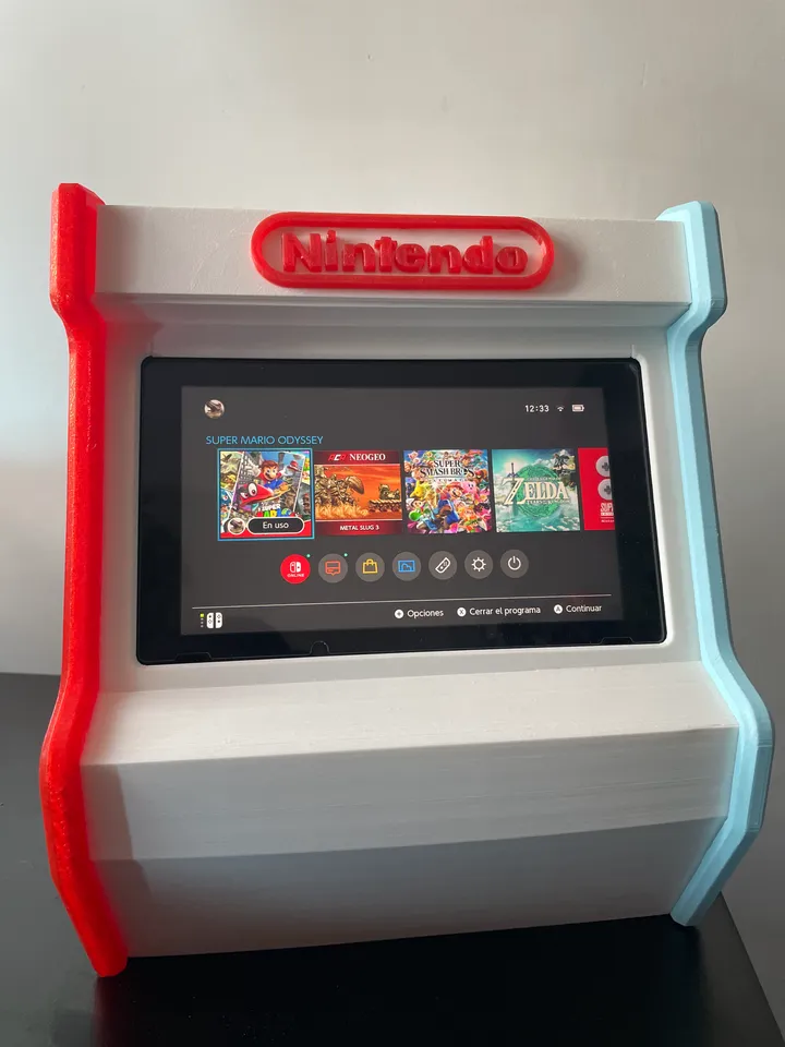 Nintendo switch top cabinet by Luismi Bautista | Download free STL ...