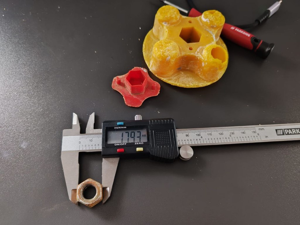 Screw wheel for action mechanism by Mario Cp | Download free STL model ...