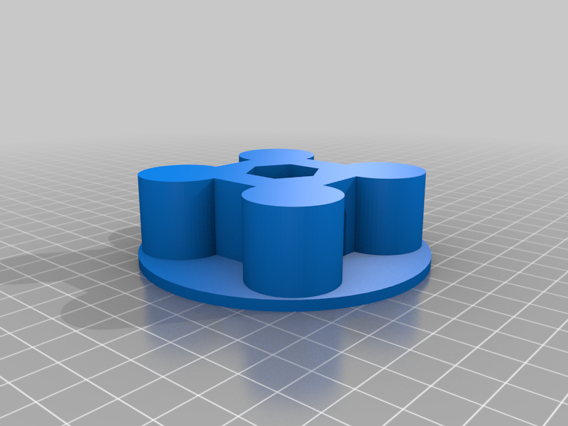 Screw wheel for action mechanism by Mario Cp | Download free STL model ...