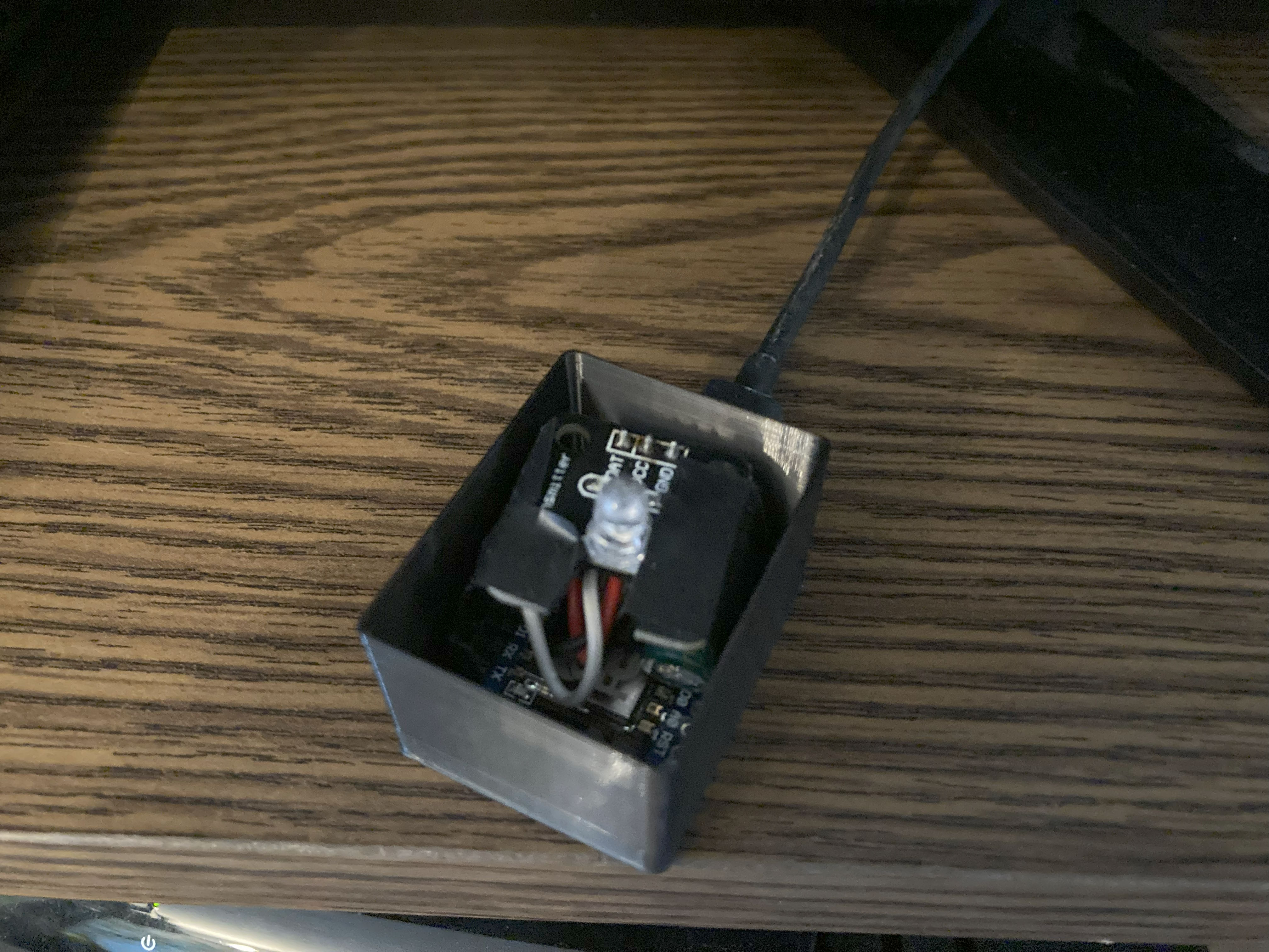 Small box with optional USB and LED slots by Razor_alpha | Download ...