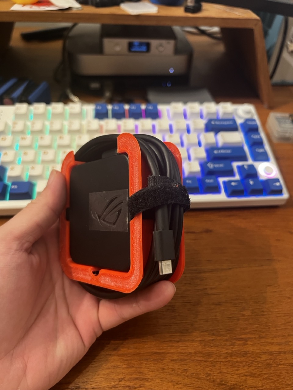ROG ALLY Power Charger Cable Organizer by Mash DT | Download free STL ...