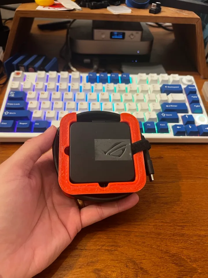 ROG ALLY Power Charger Cable Organizer by Mash DT | Download free STL ...