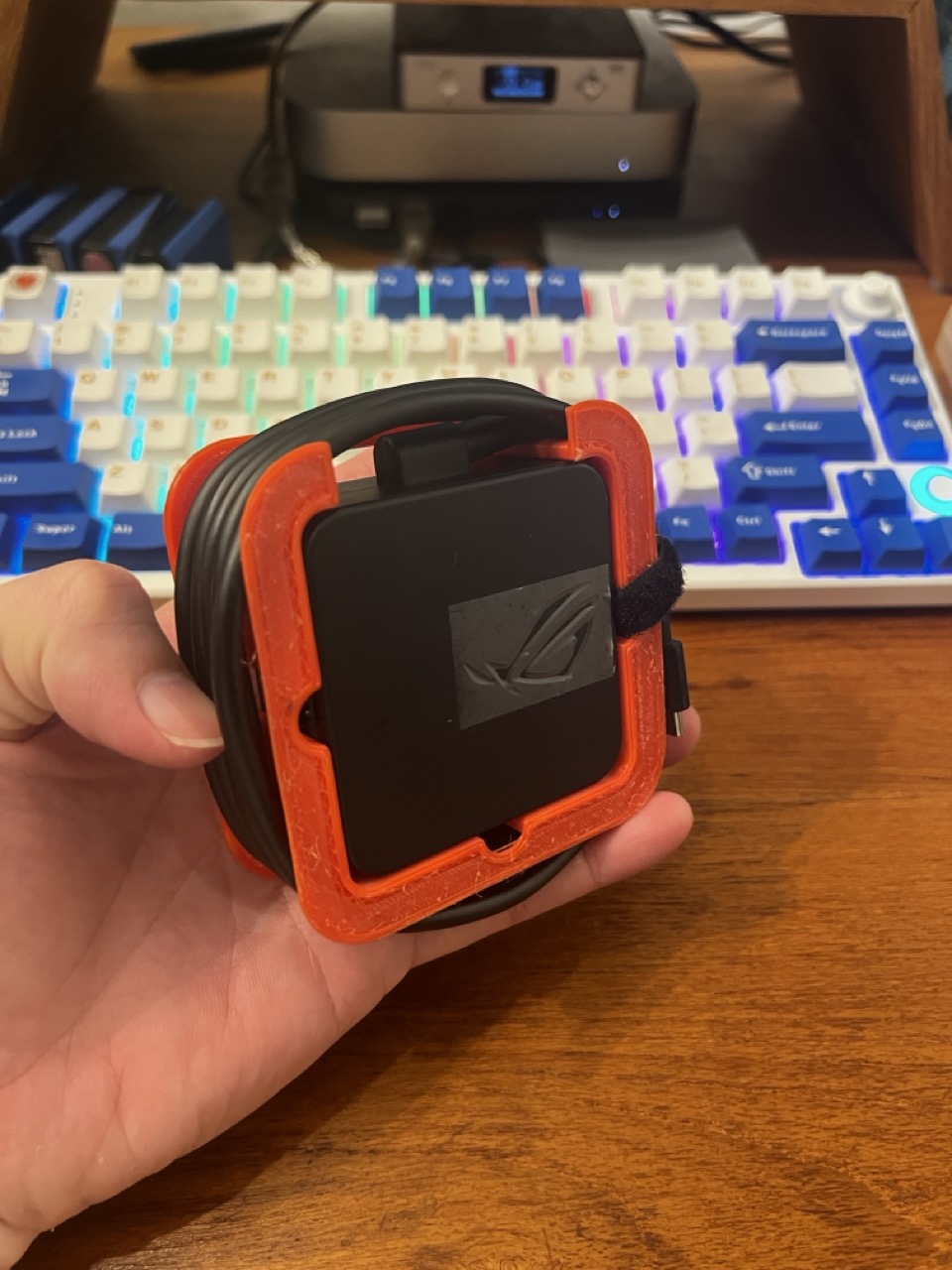 ROG ALLY Power Charger Cable Organizer by Mash DT | Download free STL ...