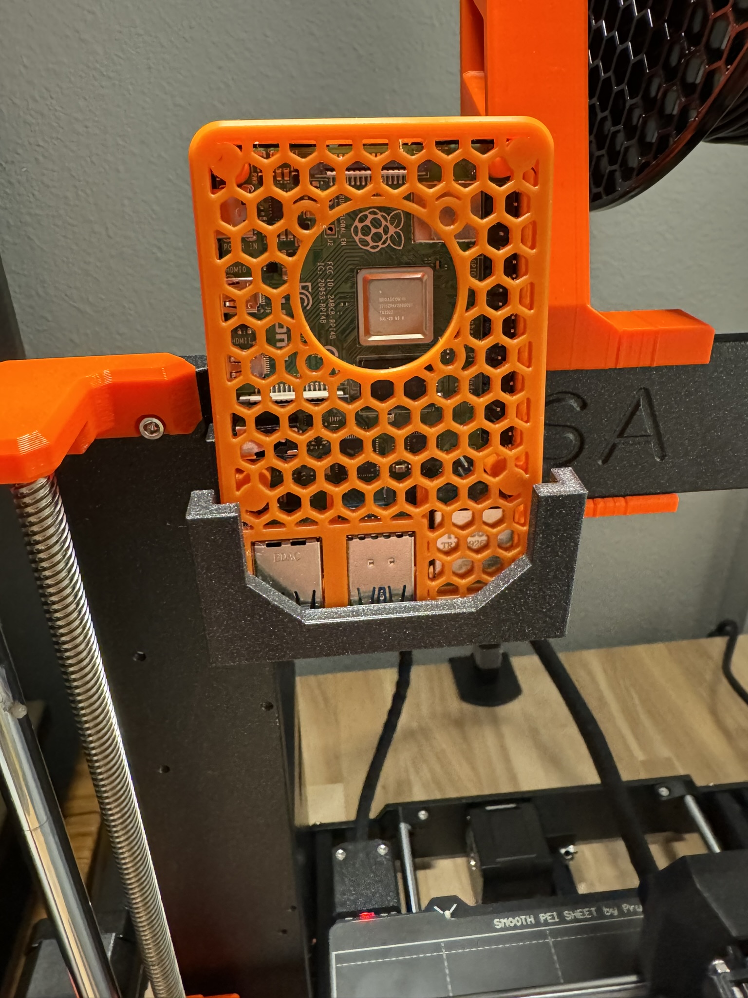 Raspberry Pi Holder for Prusa MK3/MK4 Frame by ShaneTalksTech | Download free STL model ...