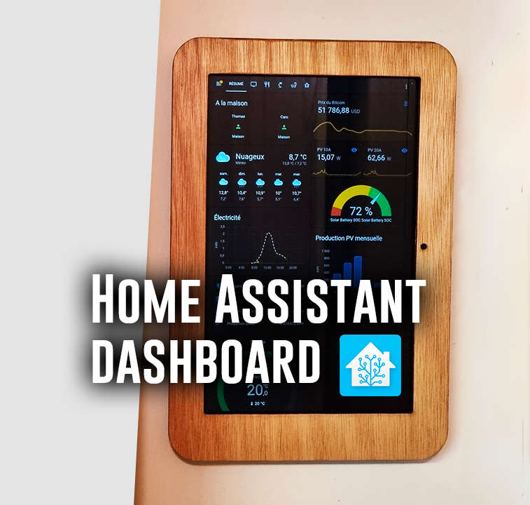 Samsung Galaxy Tab A8 Wall box to create a Home Assistant dashboard by ...