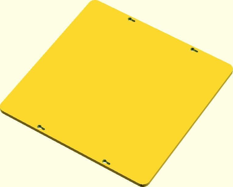 Ultimaker aluminium heated bed by hugokernel | Download free STL model ...