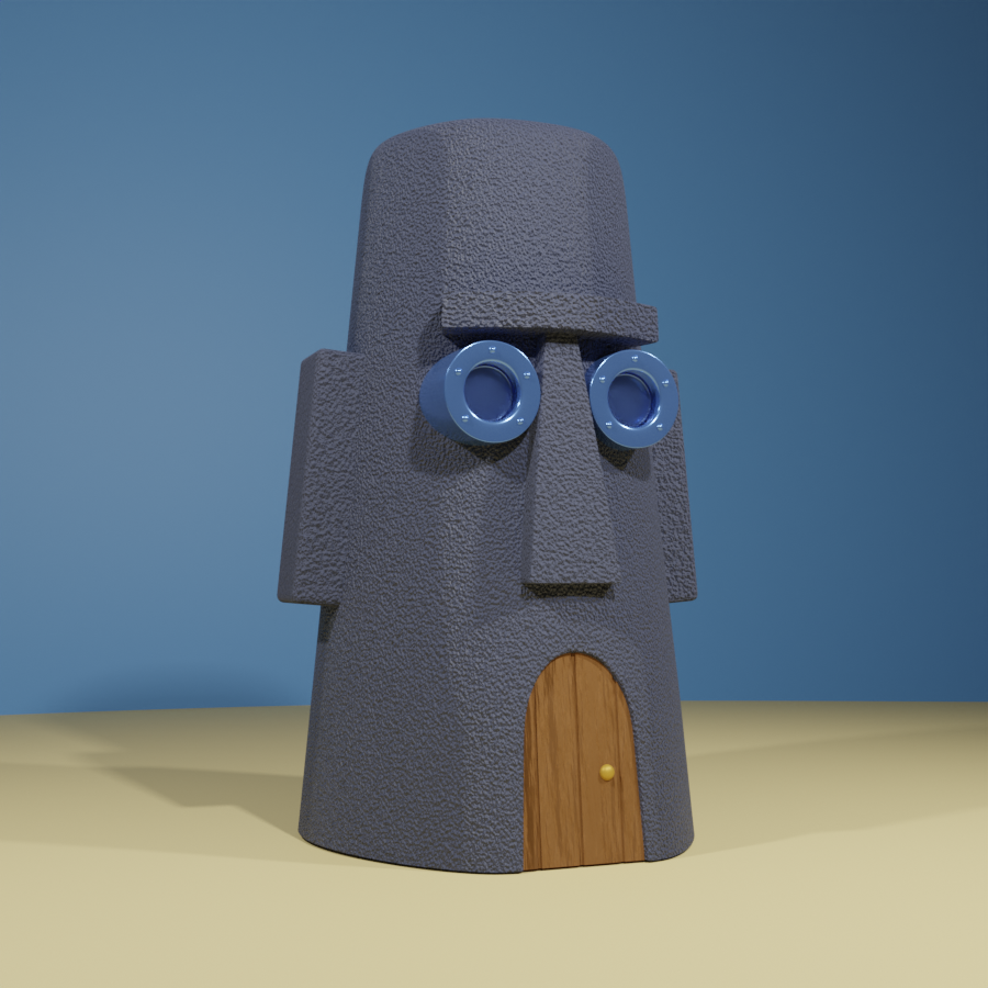 squidward's house by Thebone263 | Download free STL model | Printables.com