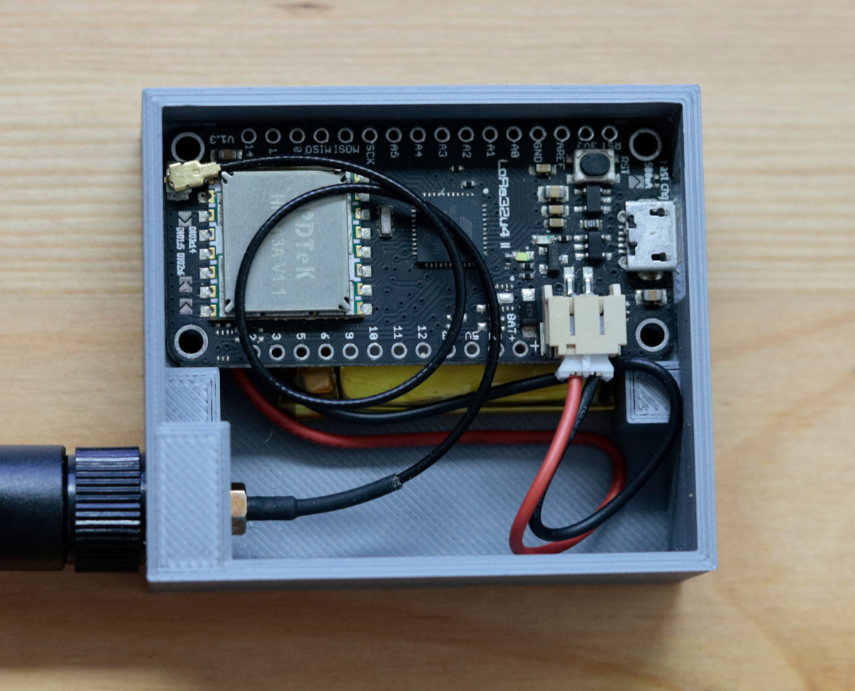 LoRa32U4 II case by feuerrot | Download free STL model | Printables.com