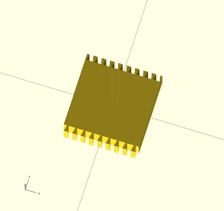Parametric dovetail generator for OpenScad by hugokernel | Download ...
