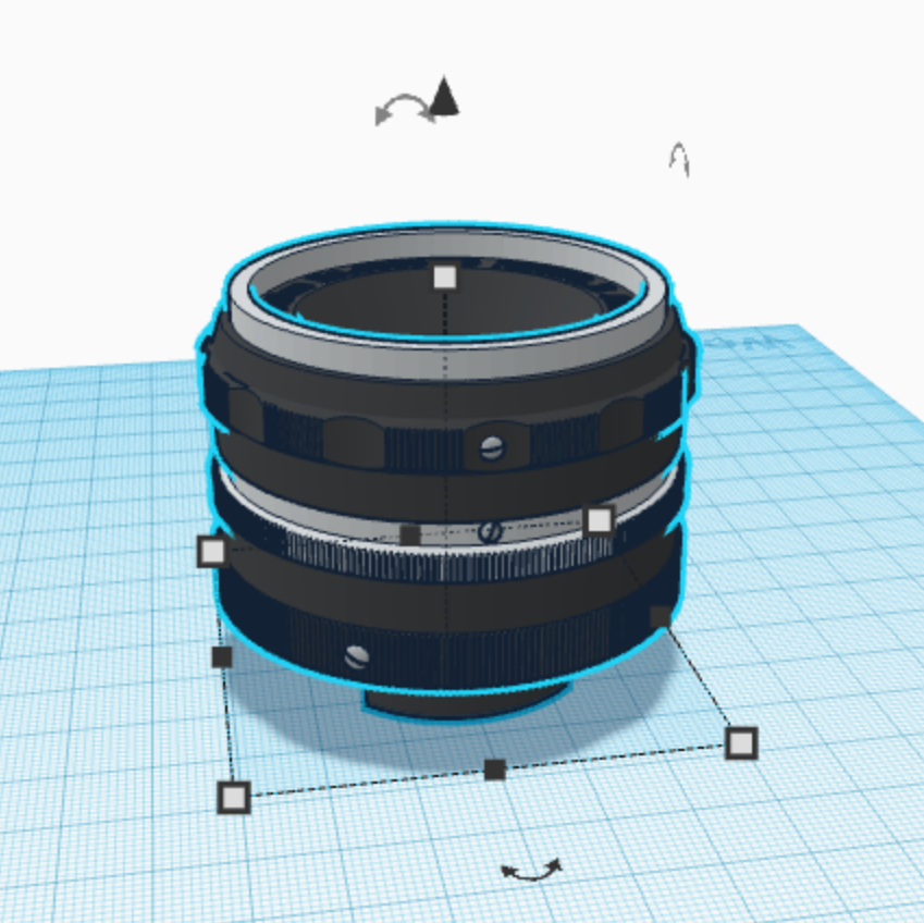 Camera lens by the 3D modeler | Download free STL model | Printables.com
