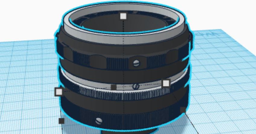 Camera lens (for camera) por the 3D modeler | Descargar modelo STL ...