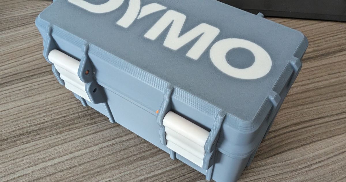 Rugged Box Dymo Edition by Floater | Download free STL model ...