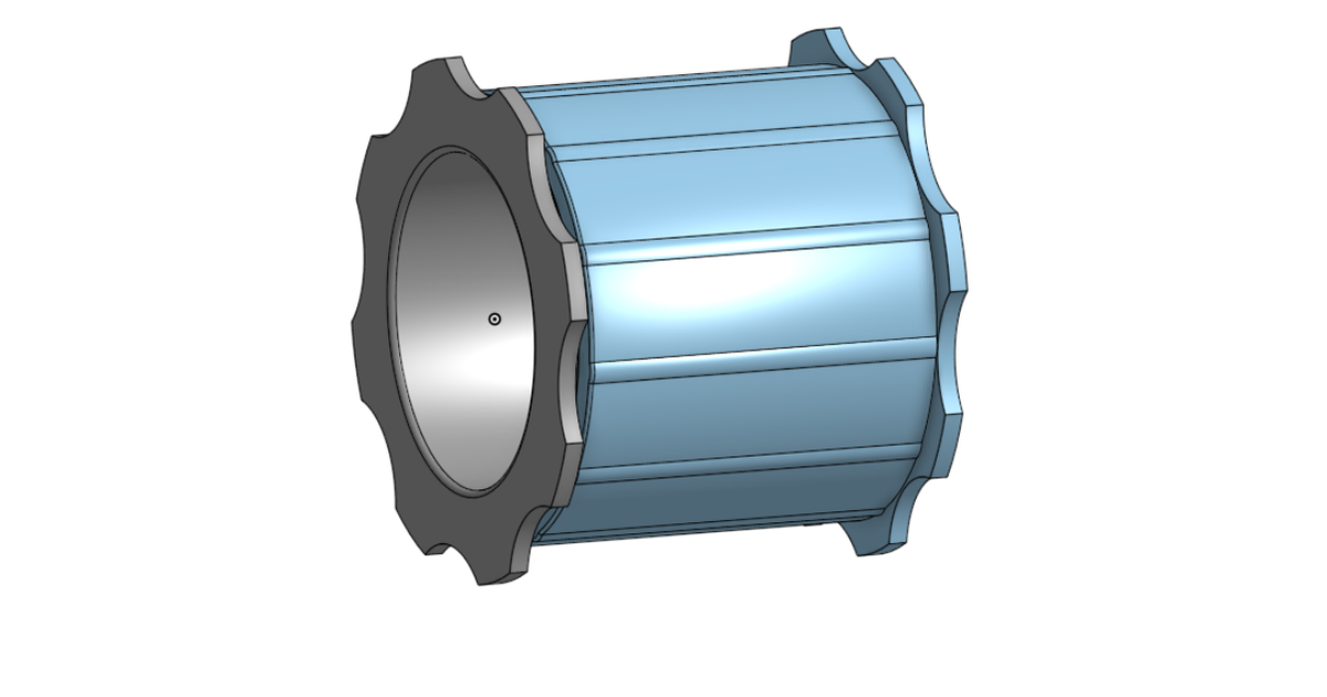 Spool reduction 73 to 53.5mm by PeeZee | Download free STL model ...