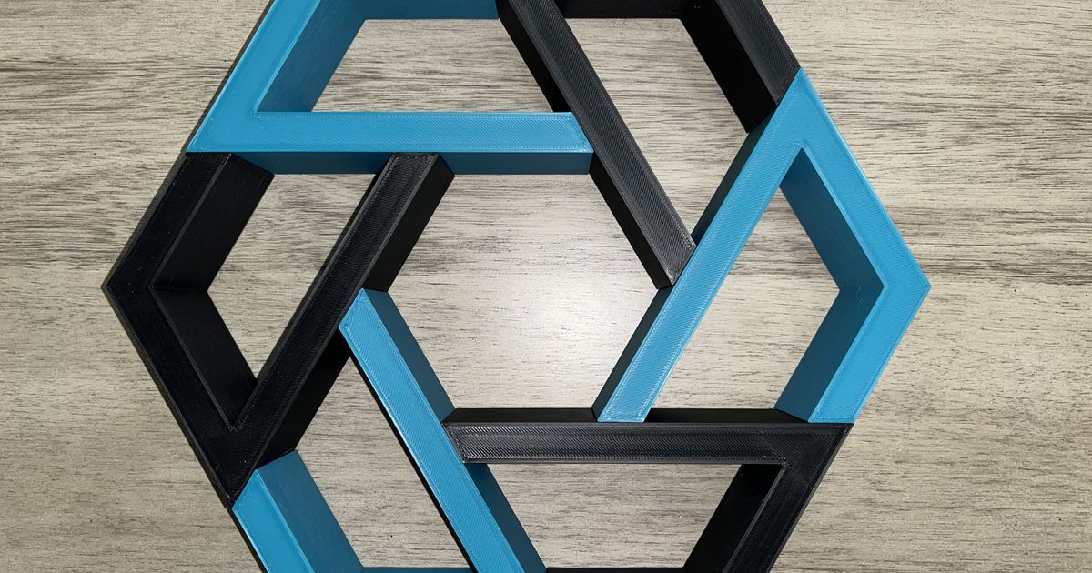 Hex Display Shelf by Obi | Download free STL model | Printables.com