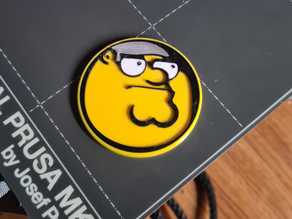 Peter Griffin Medallion por Lukáš Trecha | Descargar modelo STL ...