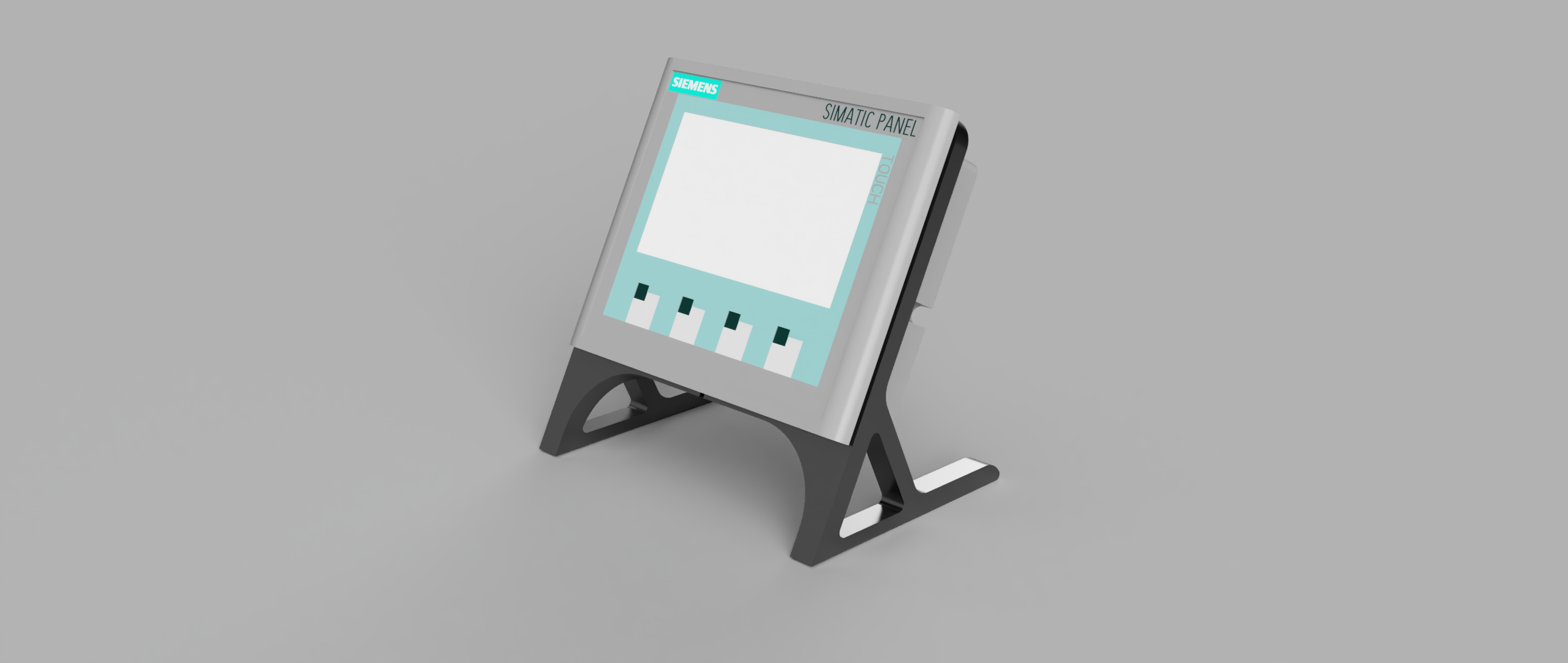 SIEMENS (HMI) Touch Panel Stand KTP 400 by MmOoR1 | Download free STL ...