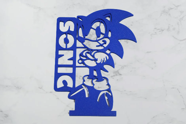 2D SONIC by V3Dprint | Download free STL model | Printables.com