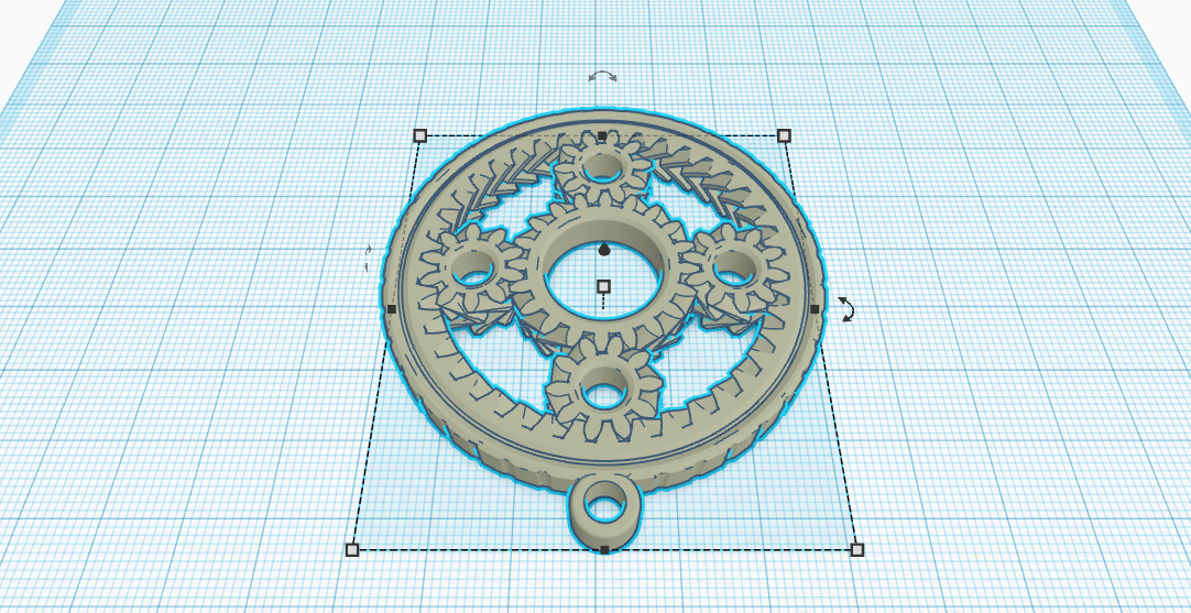 Planetary Gear Pendant by Eva Máčová | Download free STL model ...