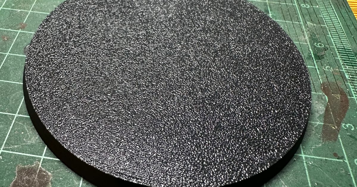 Miniature base 80mm (warhammer 40k etc.) par 3DNase | Téléchargez ...