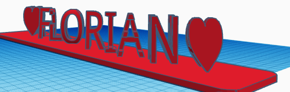 3d Schrift by Flo | Download free STL model | Printables.com