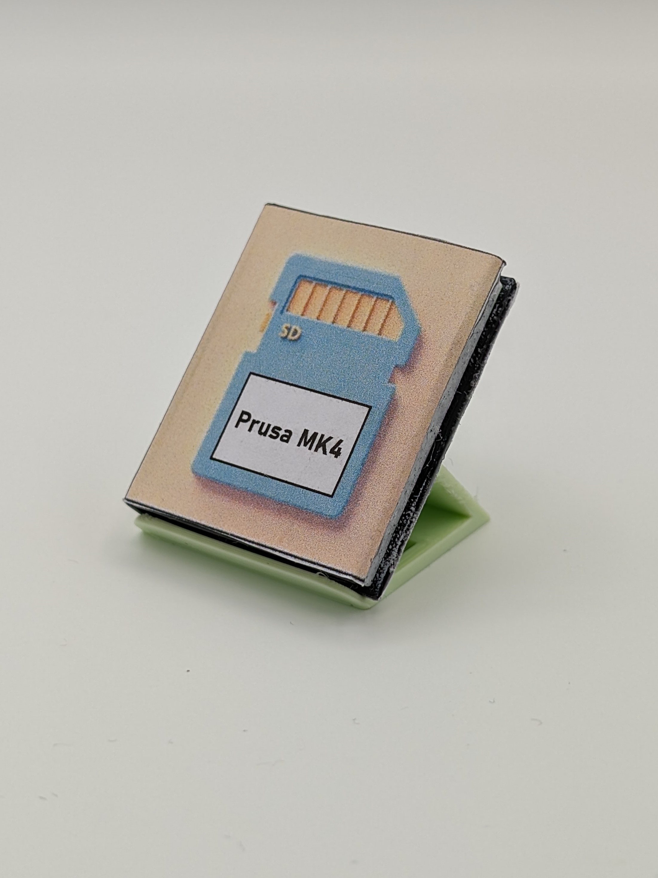 SD card holder book by Matt-G | Download free STL model | Printables.com