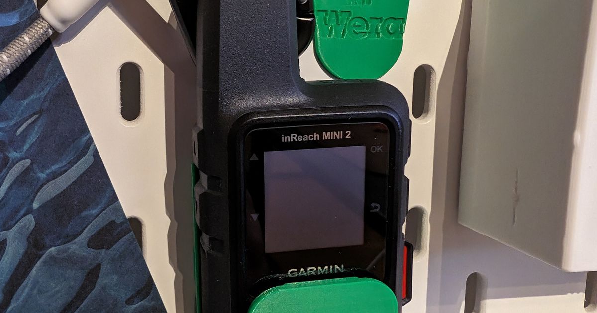 Garmin InReach Mini 2 Skadis Mount by Andrei Alex. Moise | Download ...