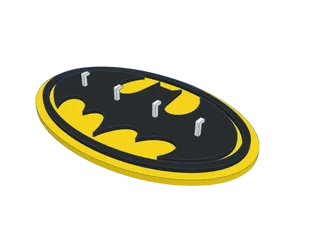 Batman key holder by Carrascue | Download free STL model | Printables.com