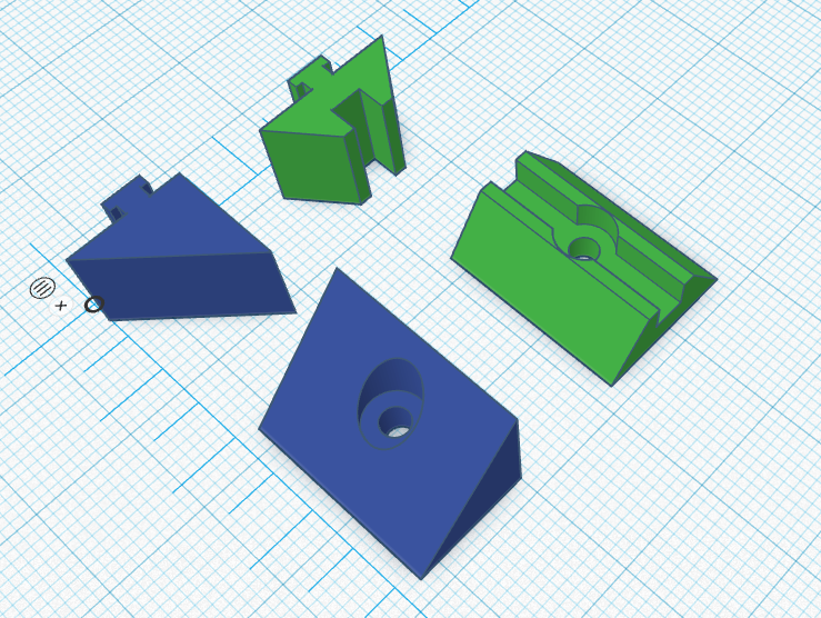 Makerbeam 1515 extrusion panel mounting options by DokP | Download free ...