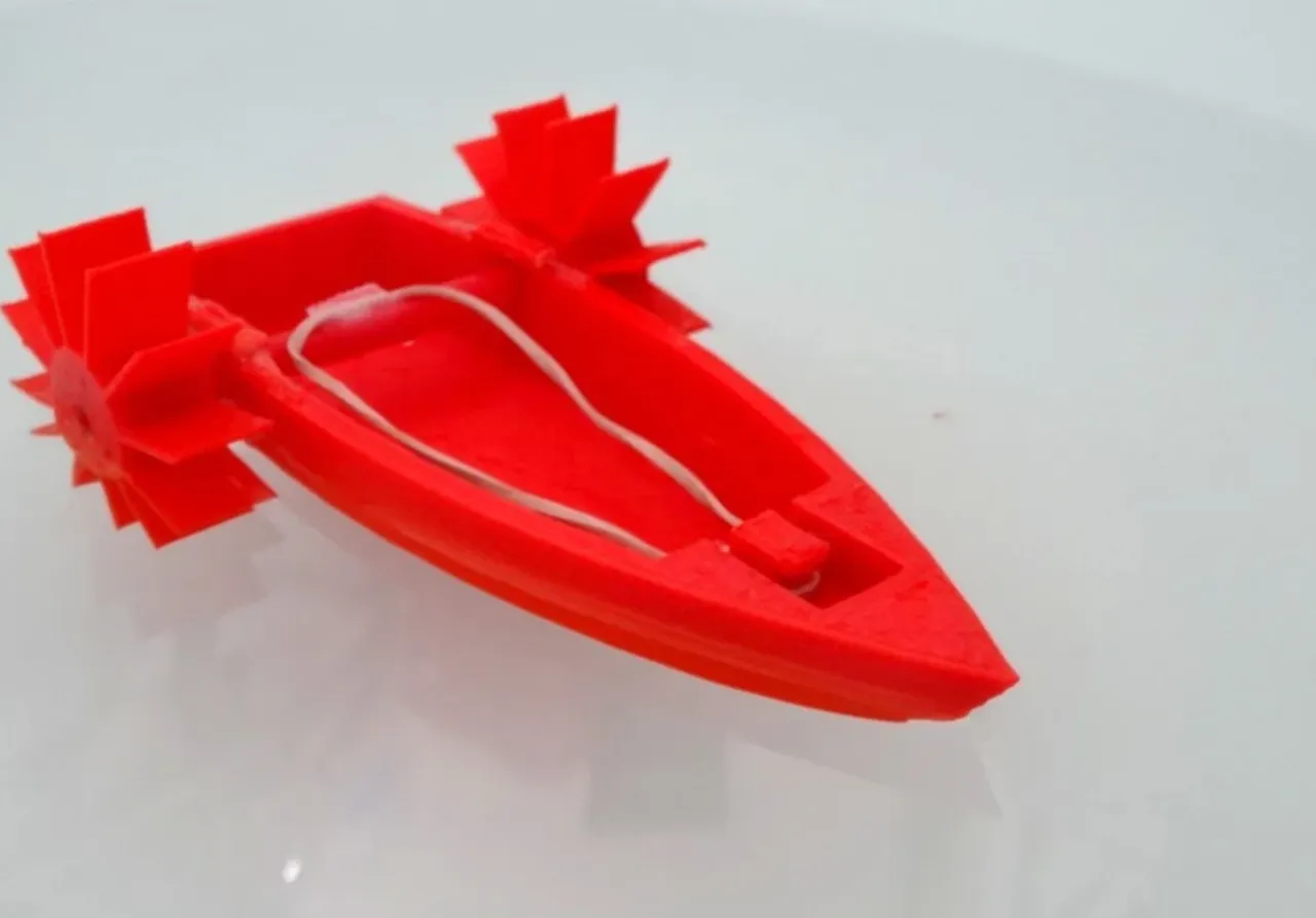 rubber band boat by AJtheking | Download free STL model | Printables.com