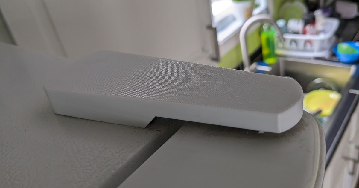 LG refrigerator hinge cap by Martin L. | Download free STL model ...