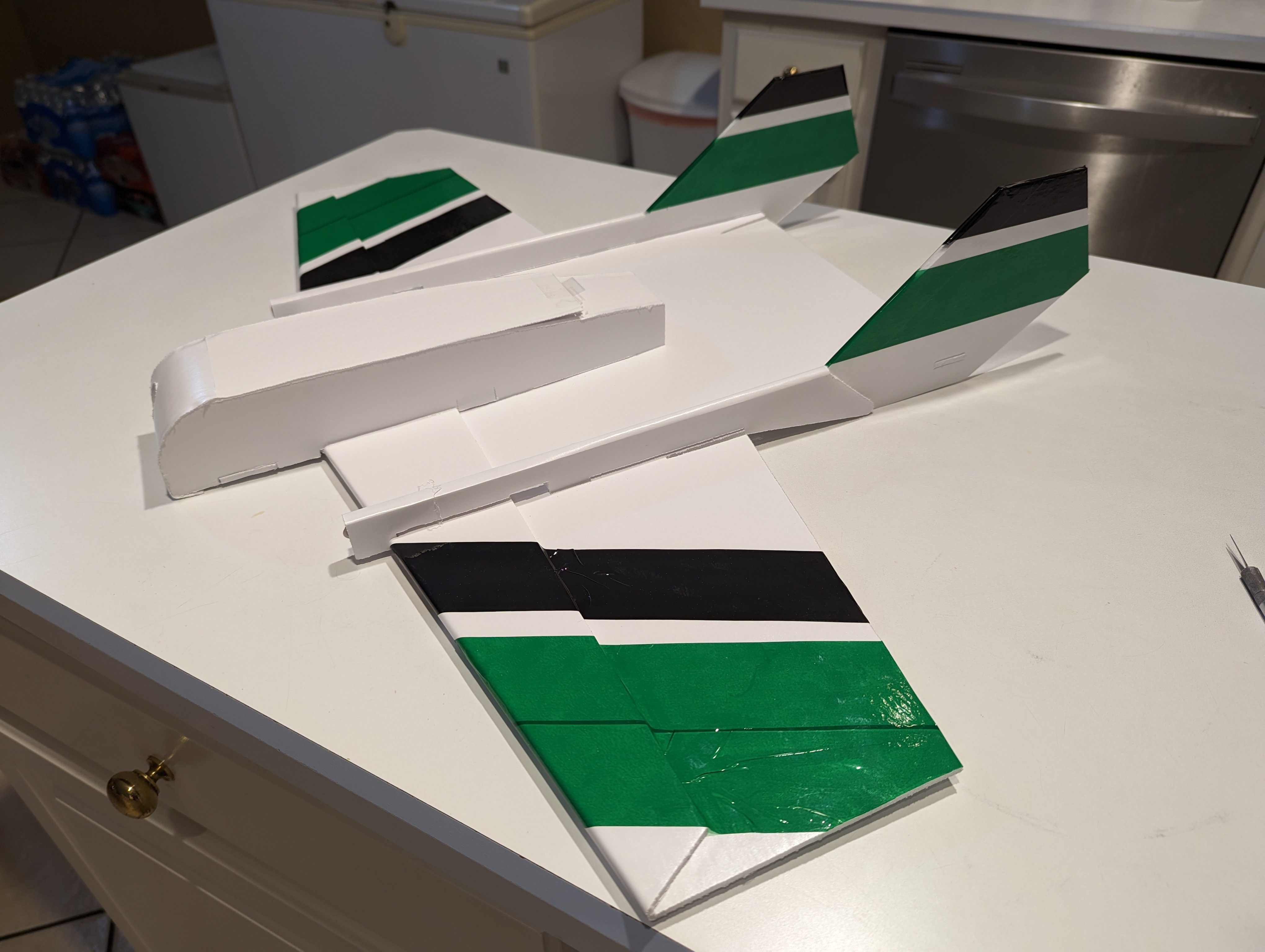 Golden Twin FPV RC Plane with Foam Plans by Qrome | Printables Store
