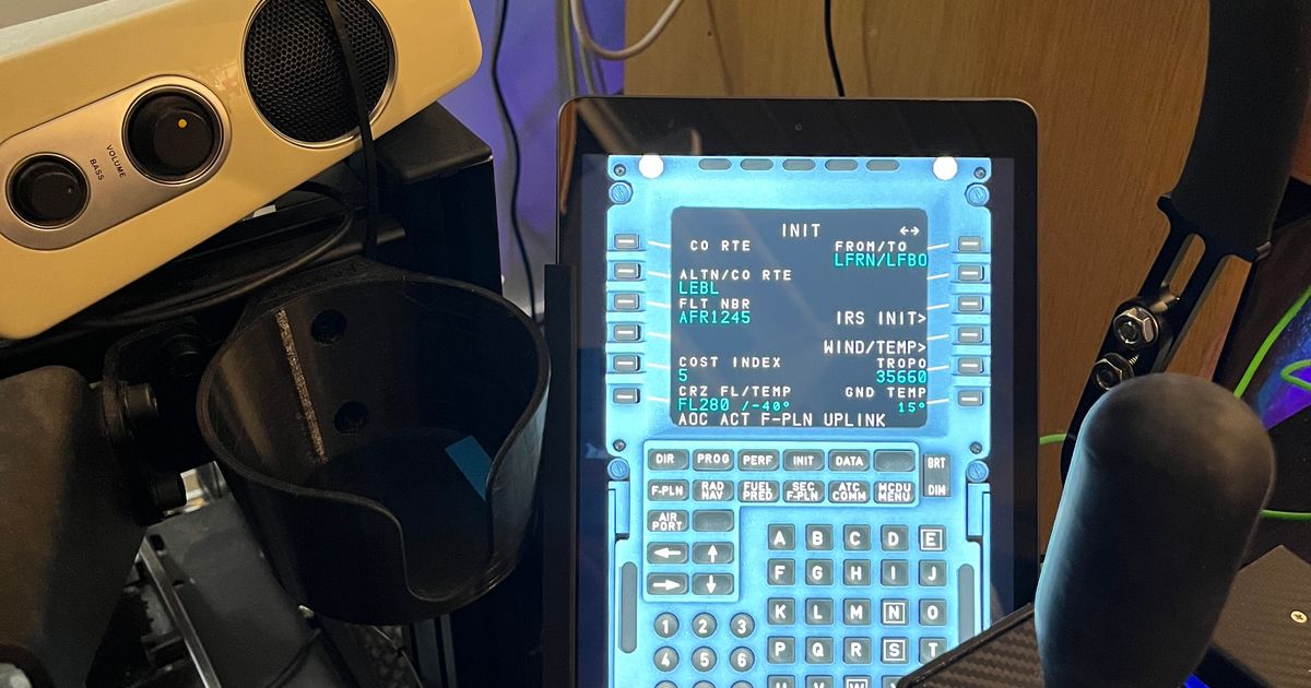 iPad 7th/8th/9th gen mount for Sim Rig by Tony Seulanto | Download free ...