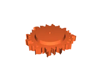 Sun styled Clock by Clockman | Download free STL model | Printables.com