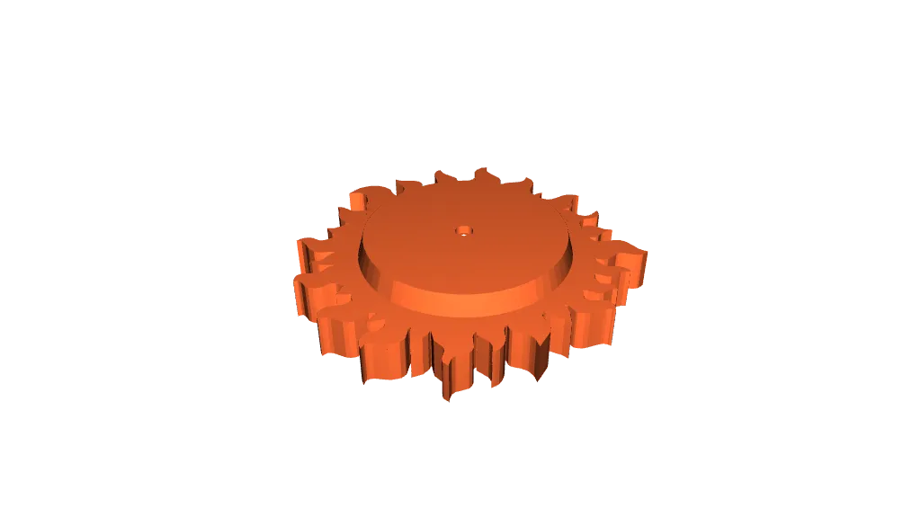 Sun styled Clock by Clockman | Download free STL model | Printables.com