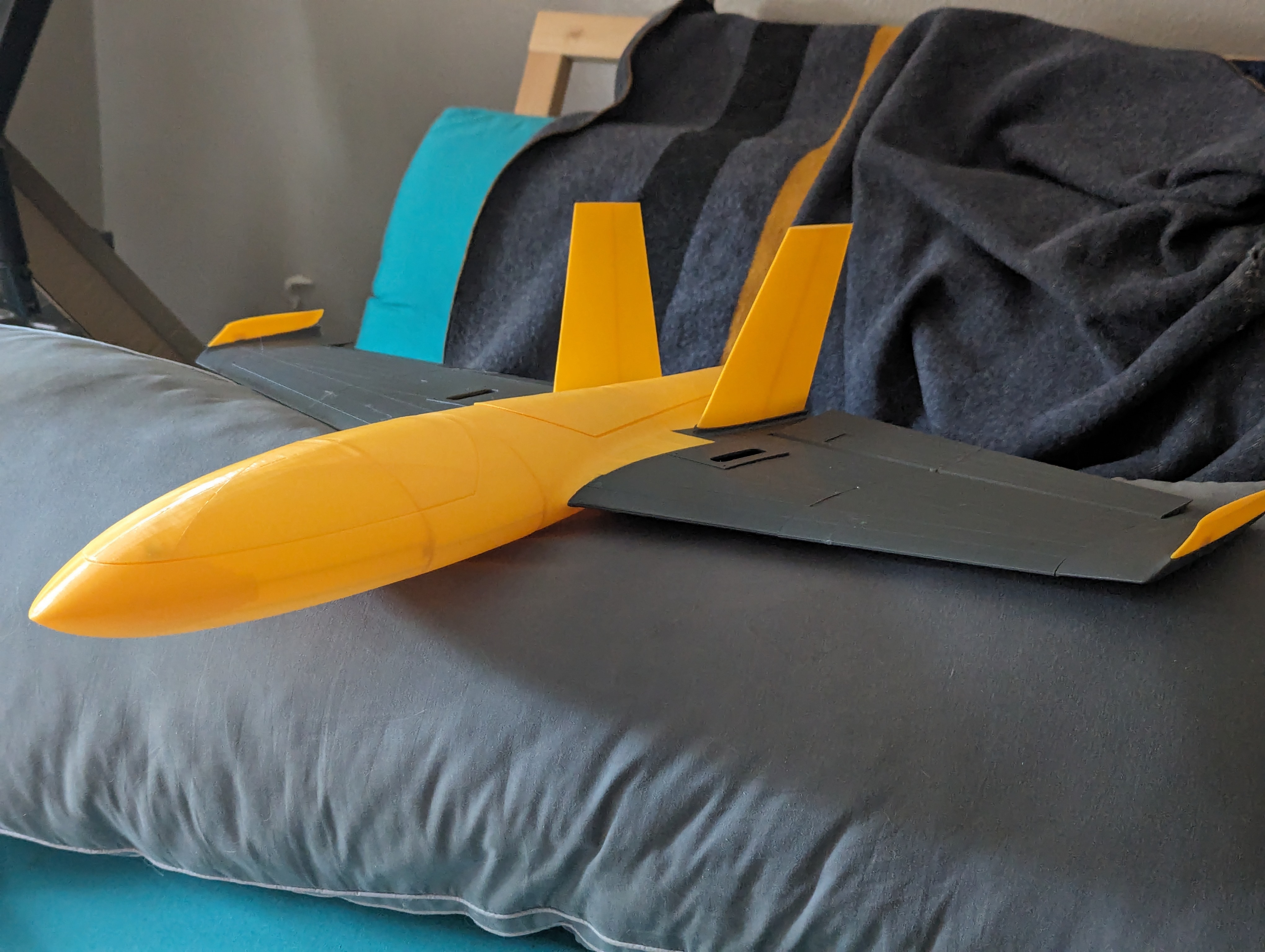 VELORA 3D PRINTED RC AIRPLANE WING [TEST PIECE] by Trafton | Download ...