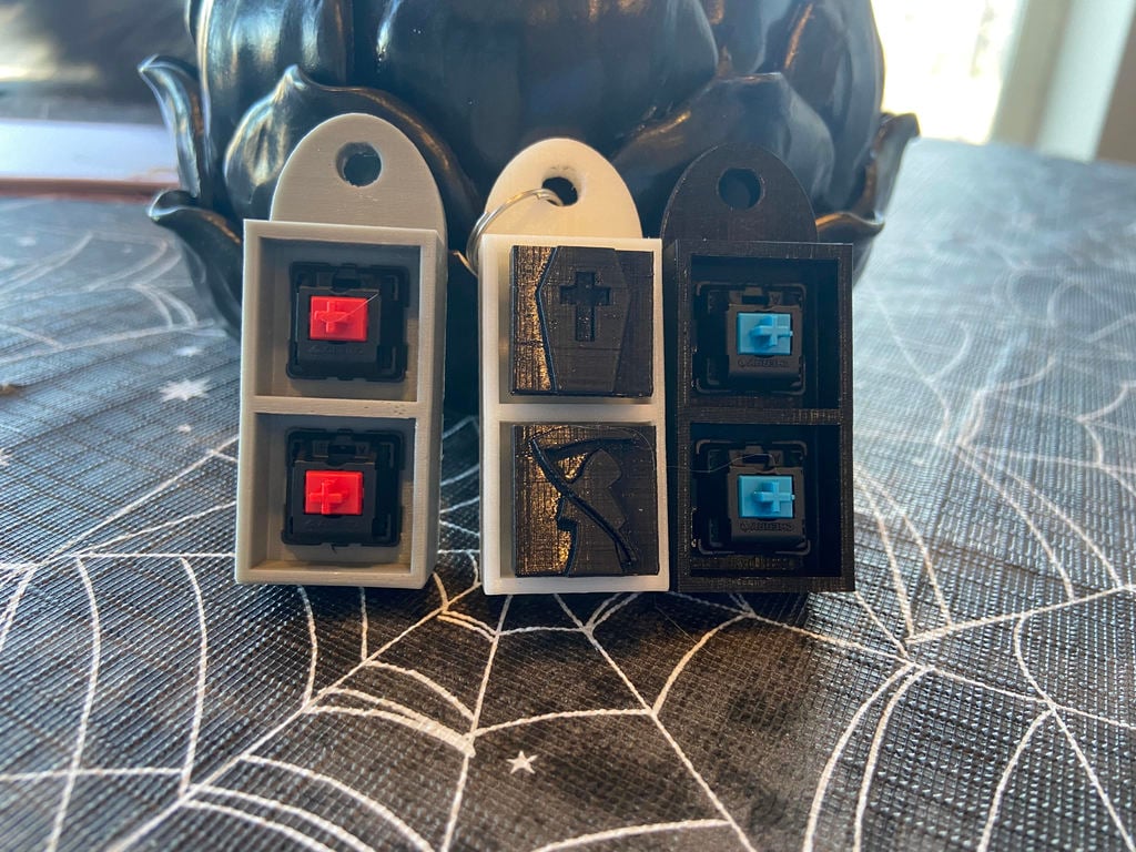 Fidget - Mechanical Keyboard Keychain by TheGrahamReaper | Download ...