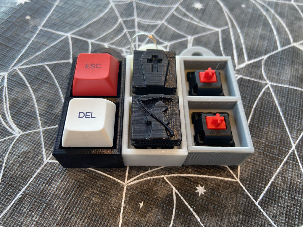 Fidget - Mechanical Keyboard Keychain by TheGrahamReaper | Download ...