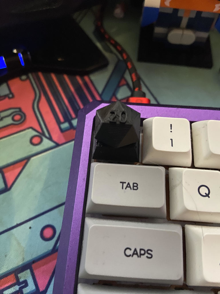 Nat20 Keycap - DnD - Cherry MX by TheGrahamReaper | Download free STL ...