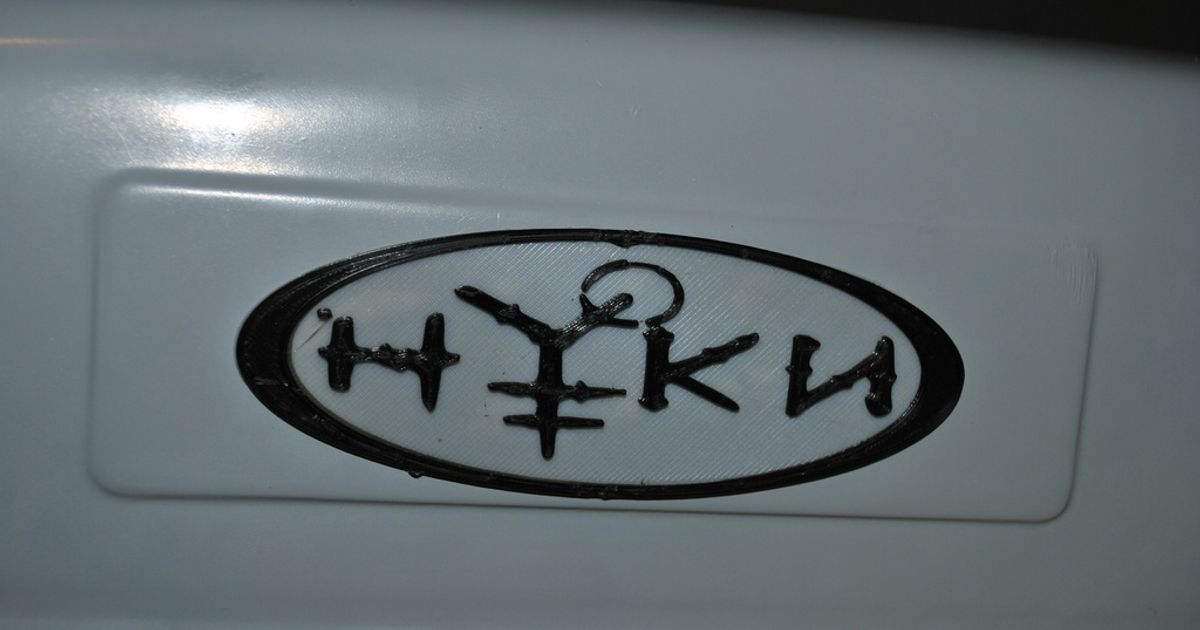 Logo "Нуки" (Nuki) by SHR3D.eu | Download free STL model | Printables.com