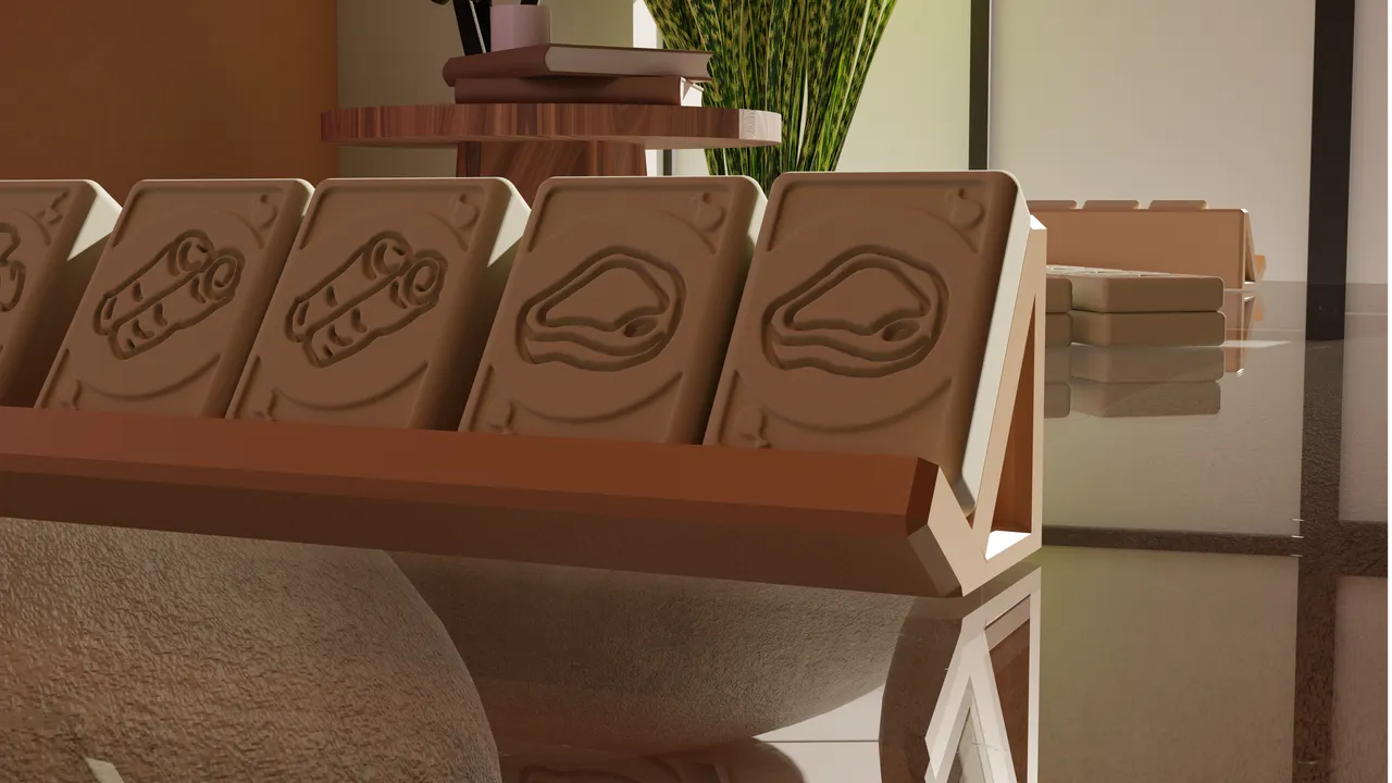 Palia CNY Hot Pot game tiles by CosmicNimbus | Download free STL model ...