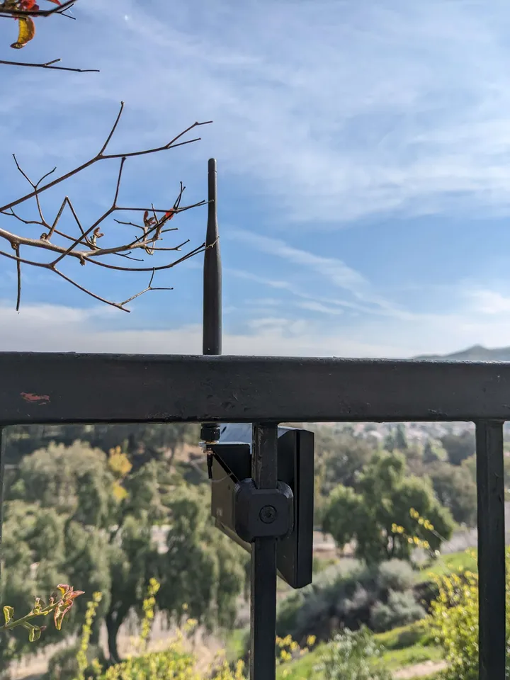 Meshtastic Solar Node railing mount by HeftyKamikaze | Download free ...