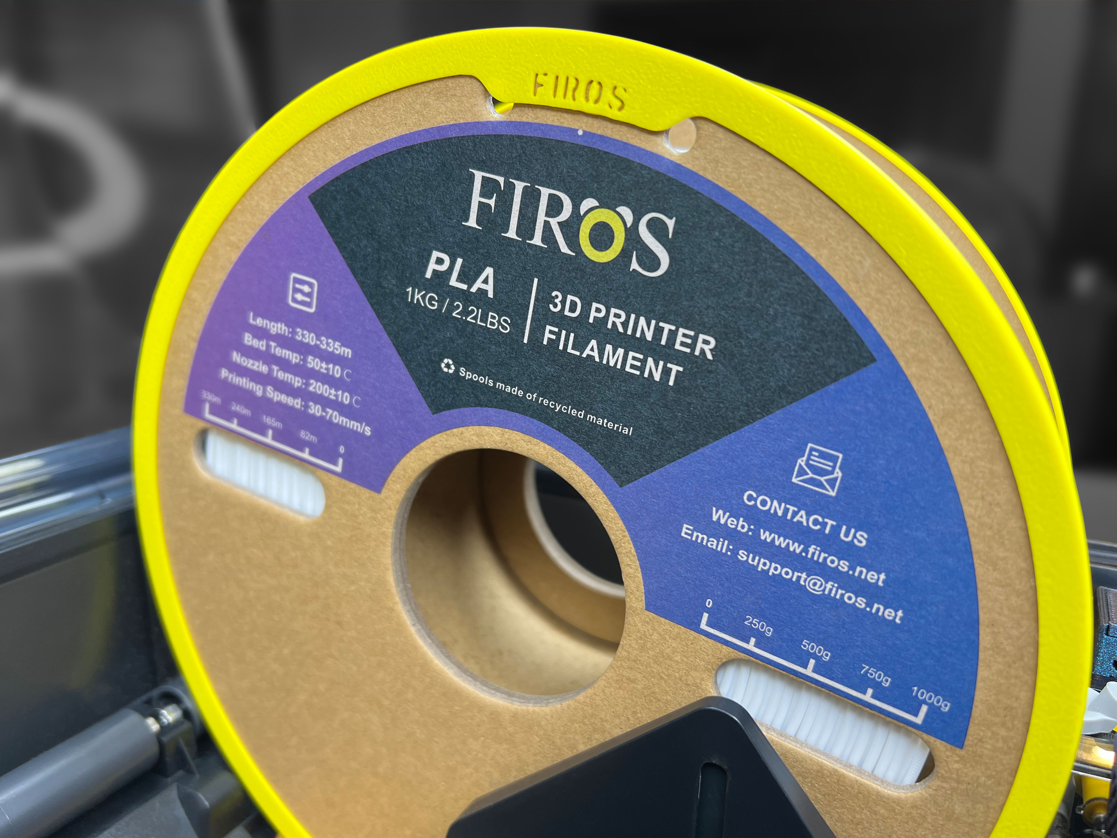 FIROS Bambu Lab AMS Cardboard Spool Adapter Ring by DesignCraft ...