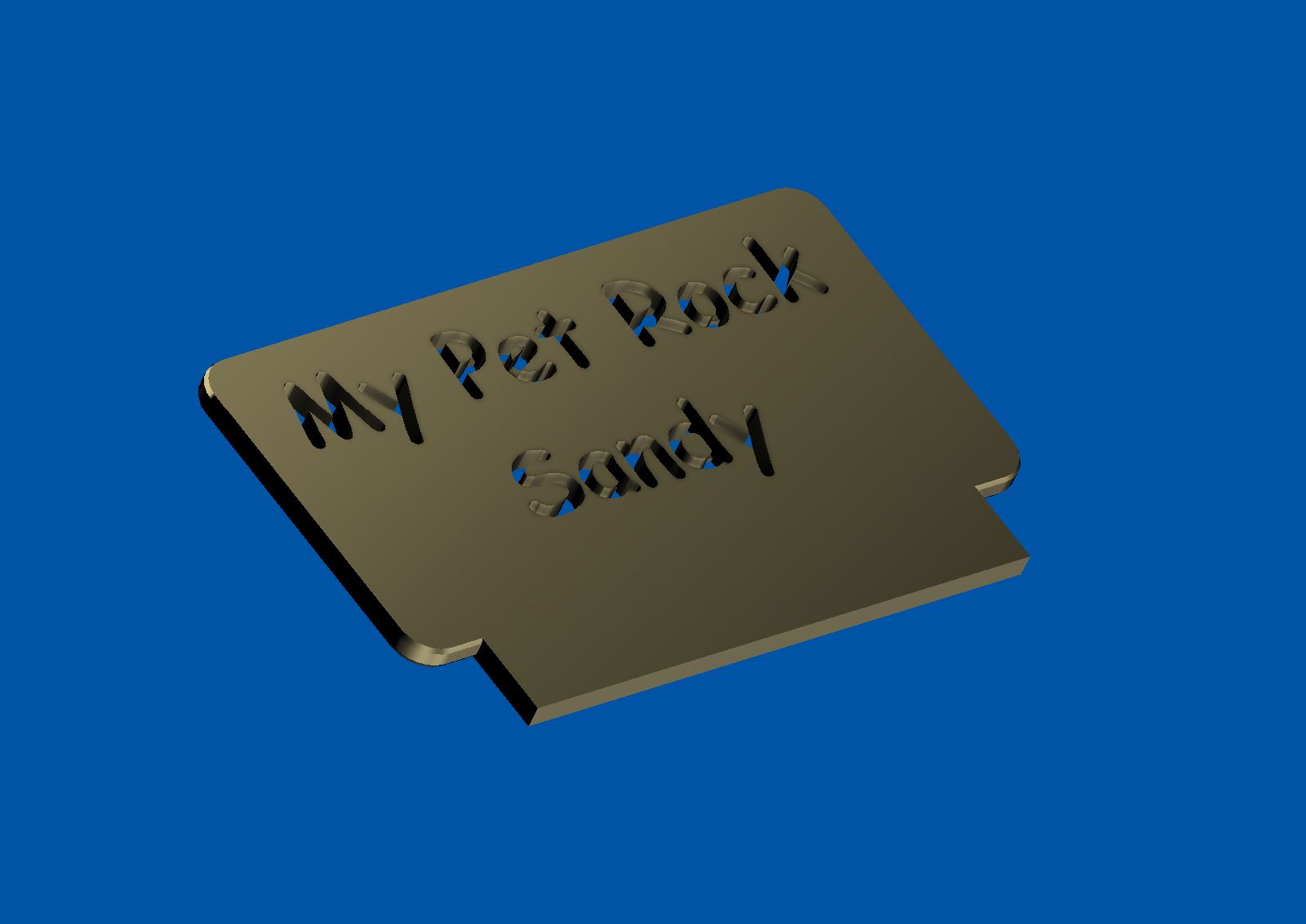 Sandy the Pet Rock by Wiseone | Download free STL model | Printables.com